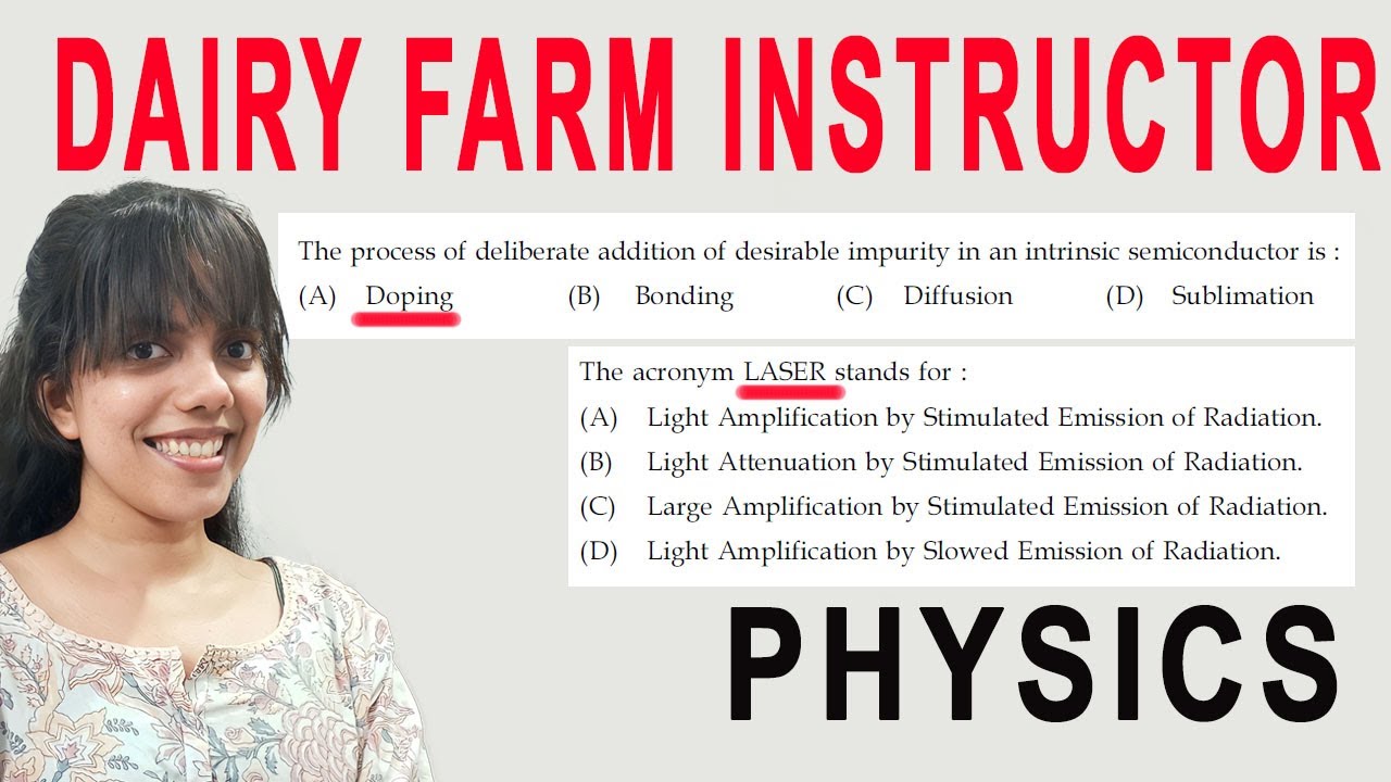 Dairy farm instructor 2023 | Physics - Part 1 |Kerala PSC | - YouTube