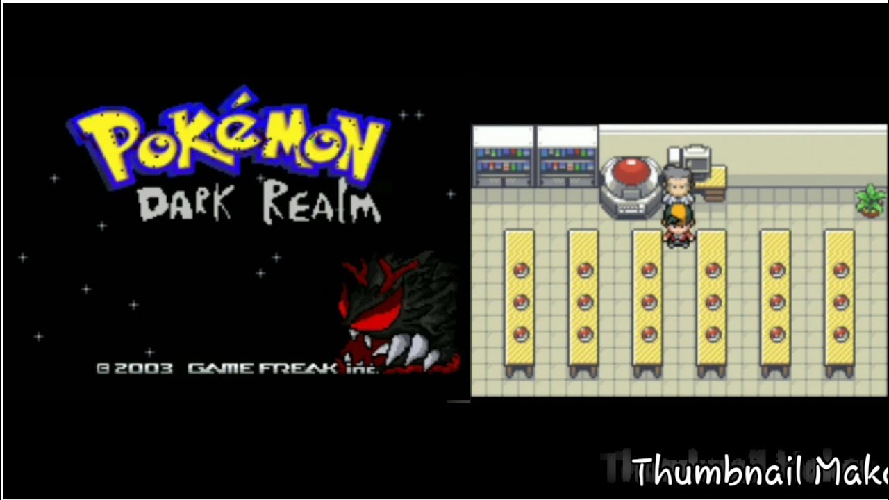 Let's Play Pokemon Dark Realm -- Part 02 Thirty Six Starter Pokemon ...