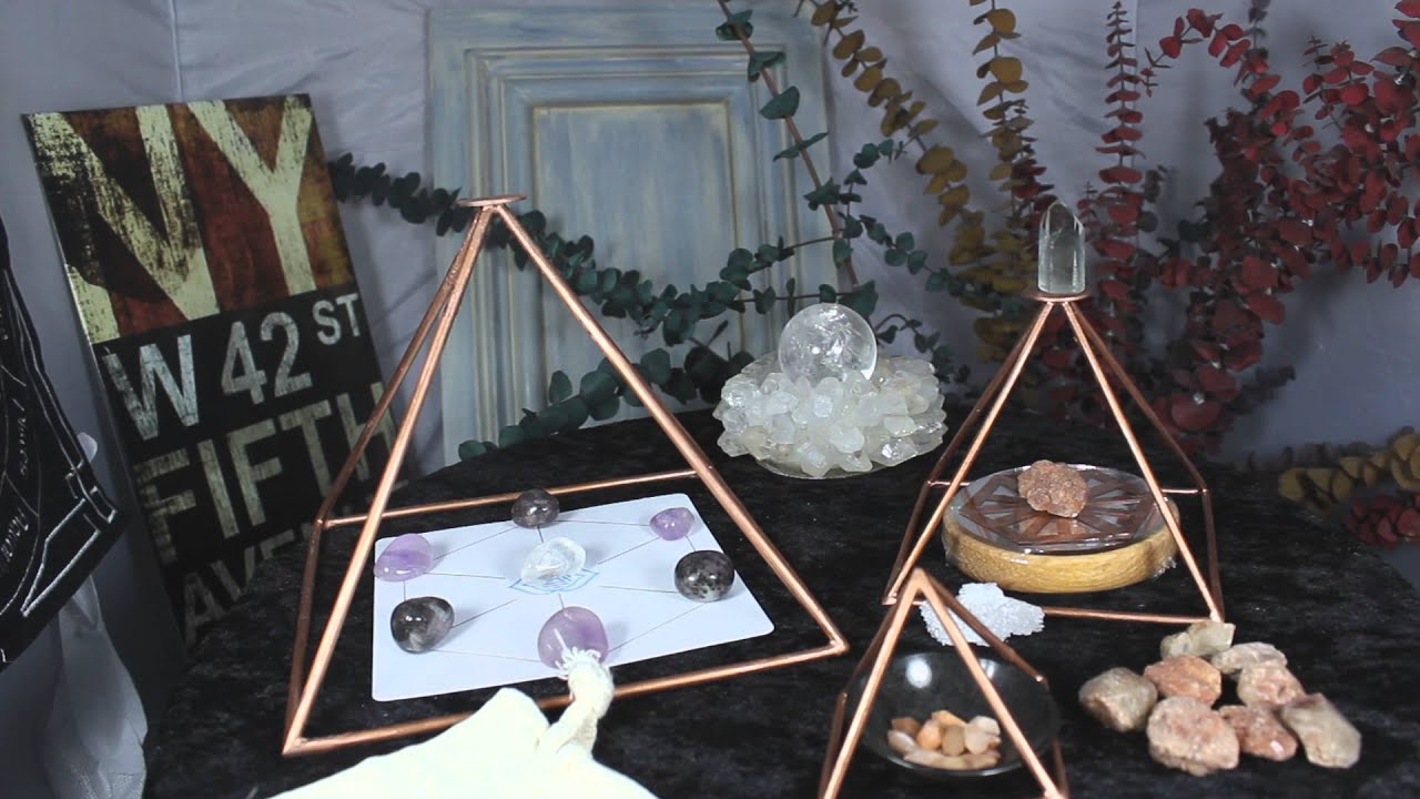 Copper Pyramids with Platforms - YouTube