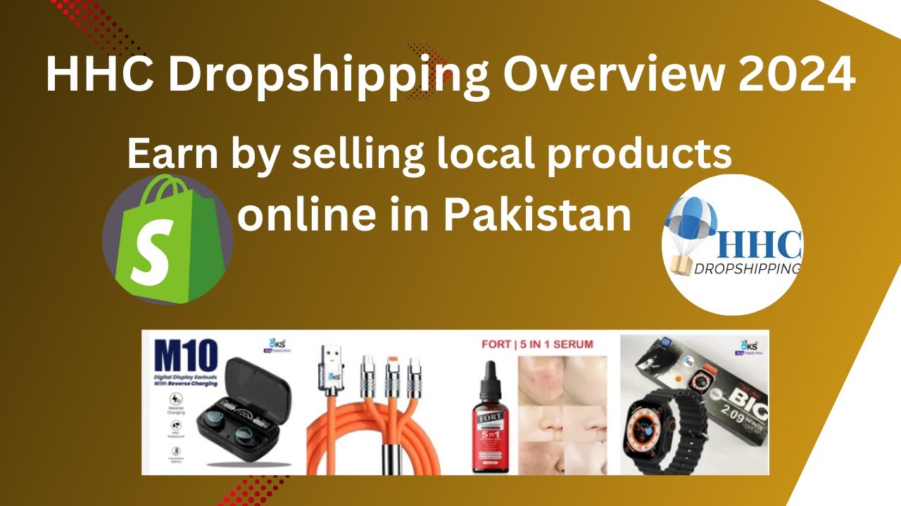 HHC Dropshipping Overview 2024 || Earn by selling local products online ...