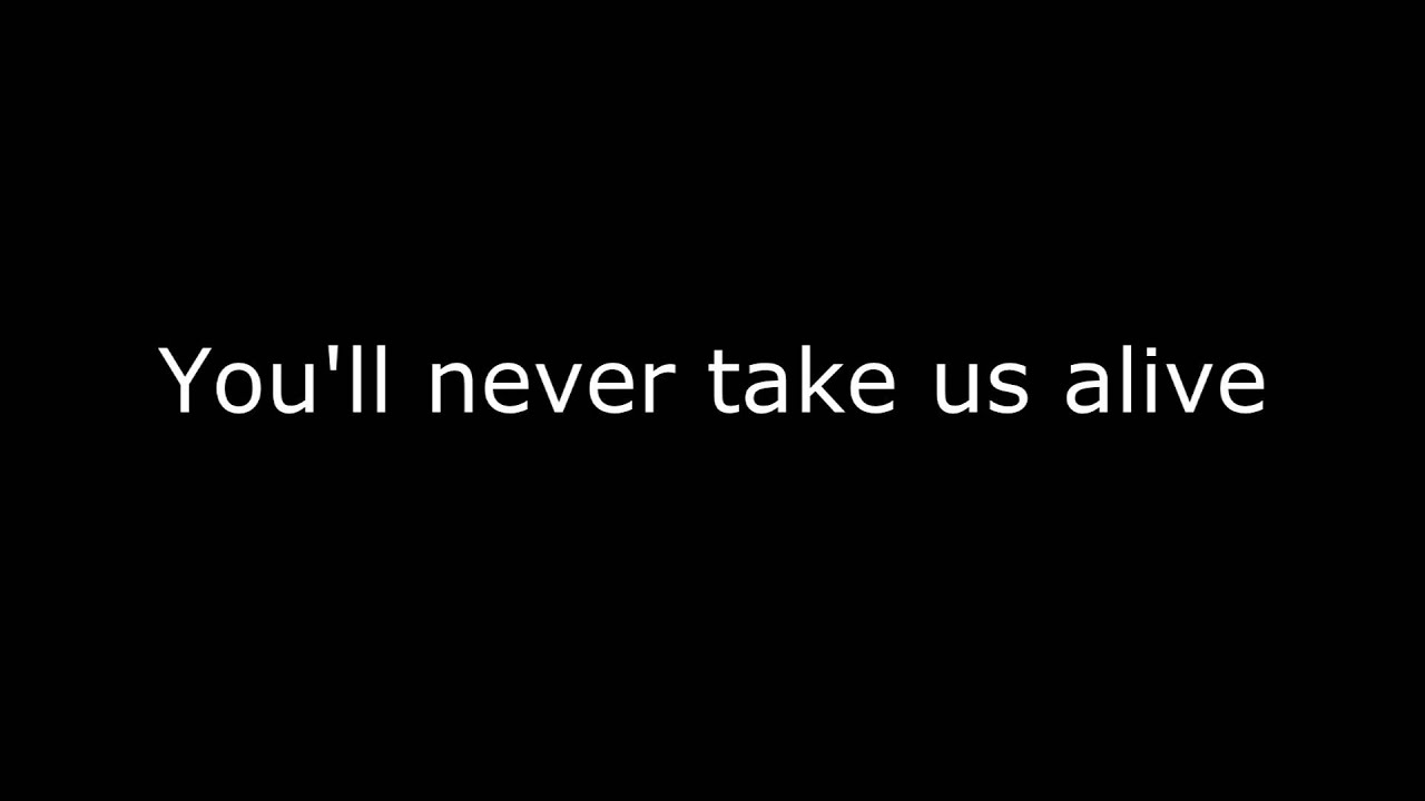 Madina Lake - Never take us alive (Lyrics) - YouTube