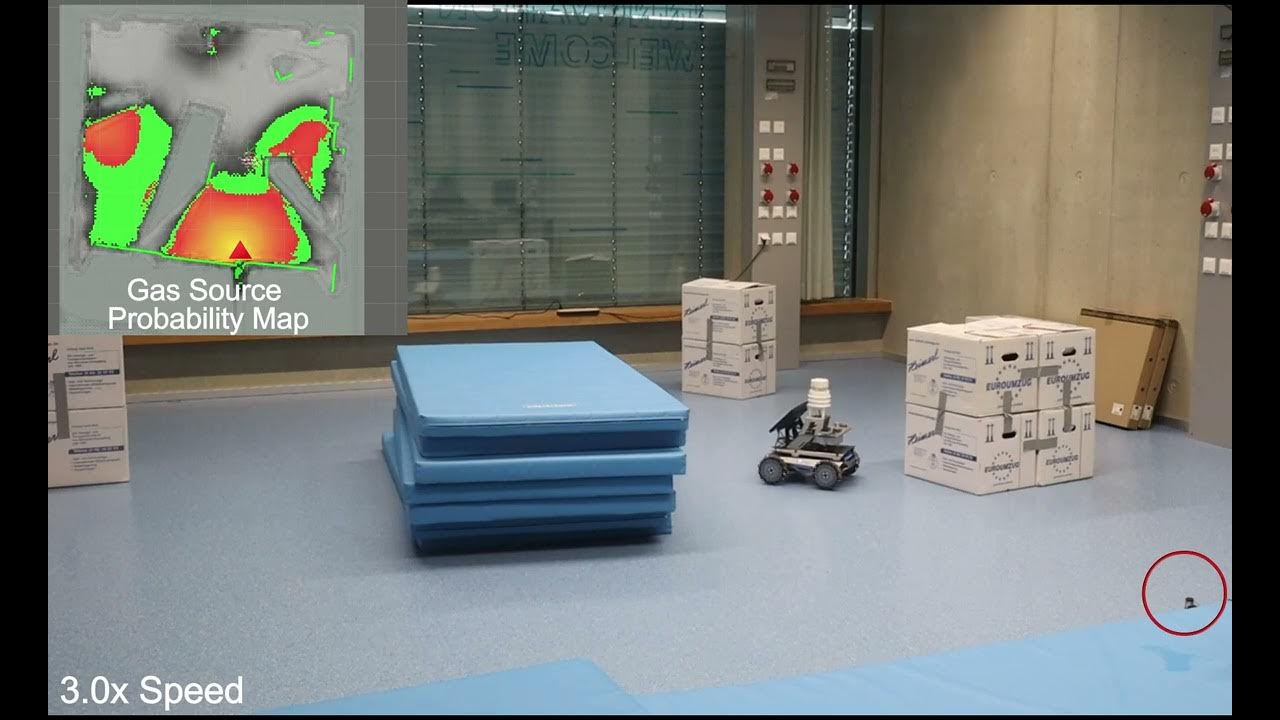 Deep Learning Based Topography Aware Gas Source Localization With