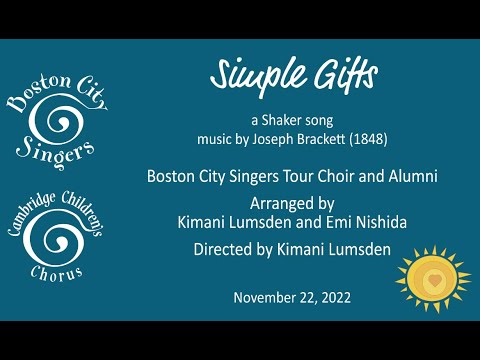 Simple Gifts, a Shaker song - YouTube