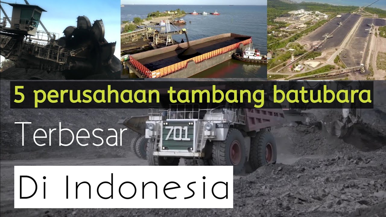Tambang batubara terbesar di Indonesia... - YouTube