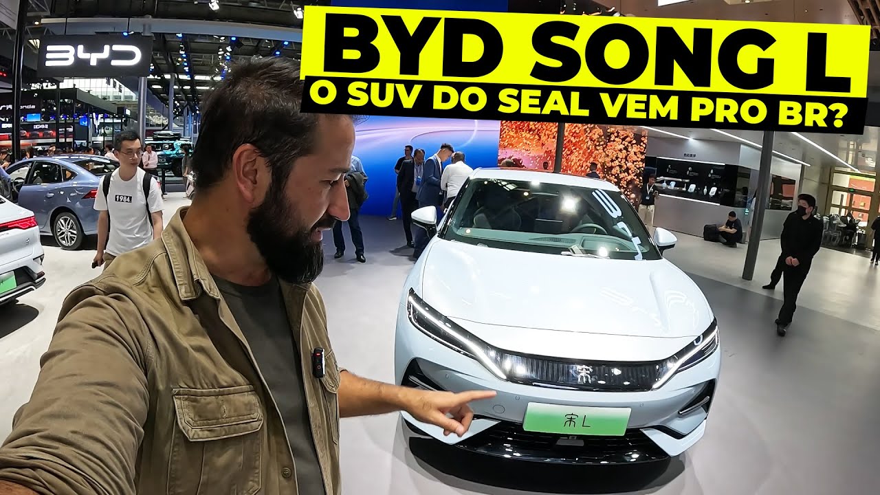 CONHEÇA O BYD SONG L: O SUV do SEAL seria uma boa no BR? - YouTube