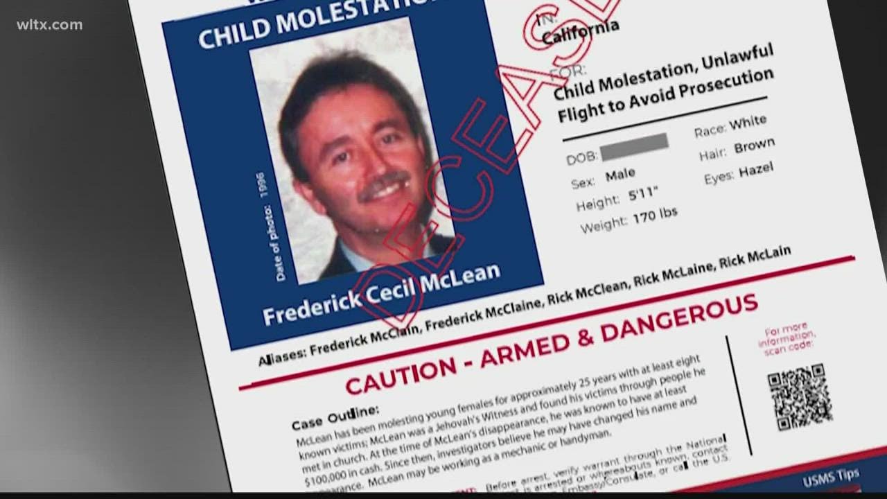 Decomposing body of '15 Most Wanted' fugitive found in South Carolina ...