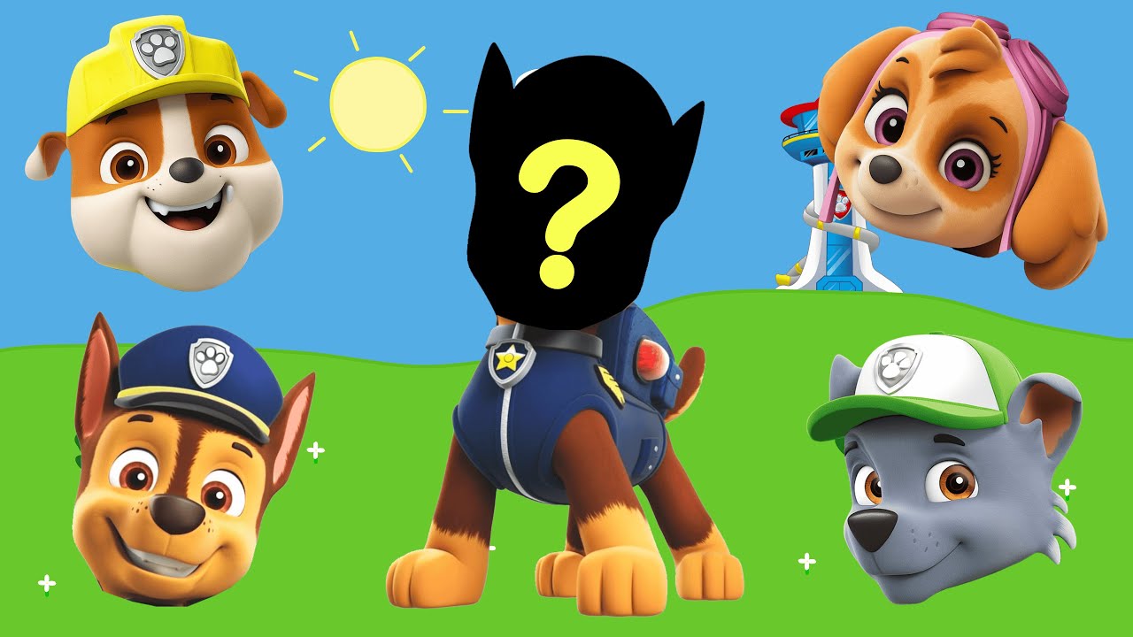 Paw Patrol – Dress Up & Find Shapes With Chase and Friends - YouTube