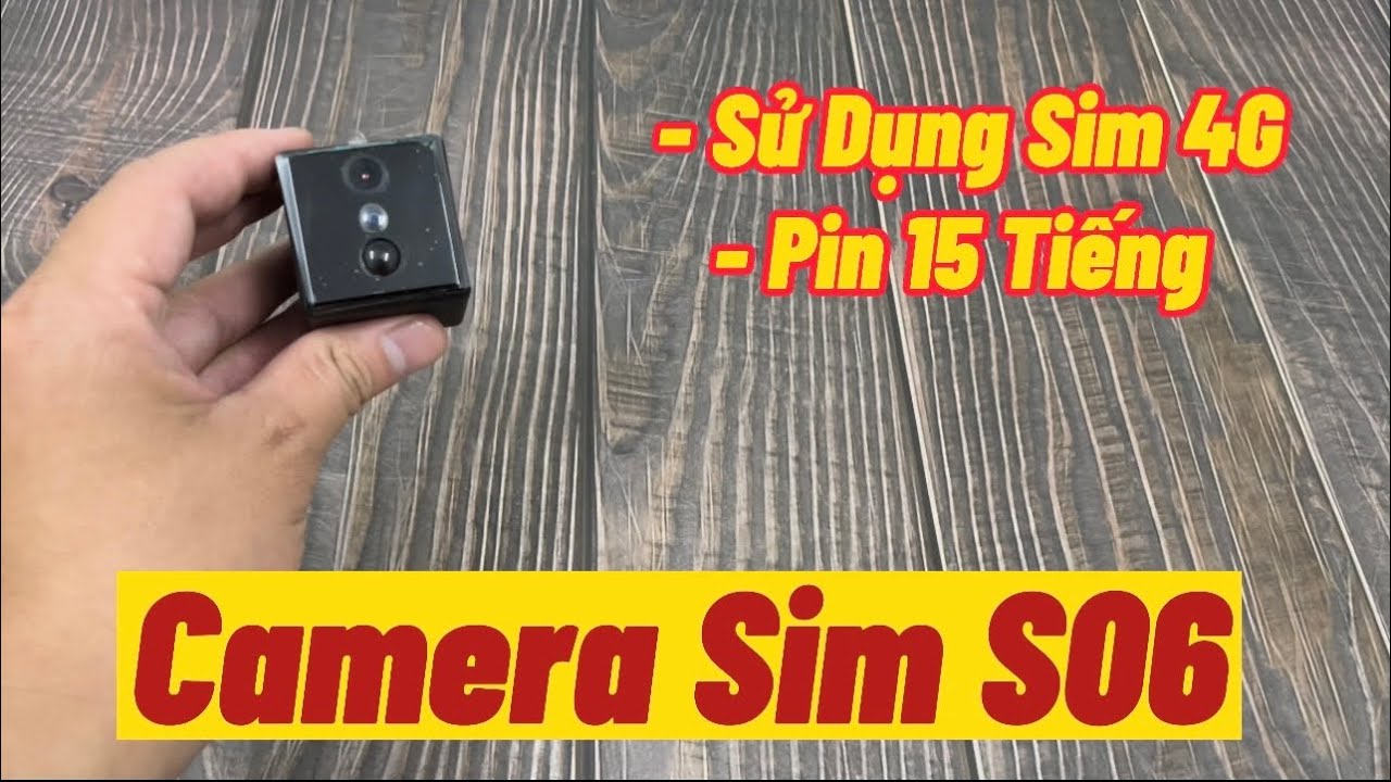 Camera Sim S06 Công Nghệ Mới , Camera Dùng Sim 4G Giá Rẻ Hình Ảnh Full ...