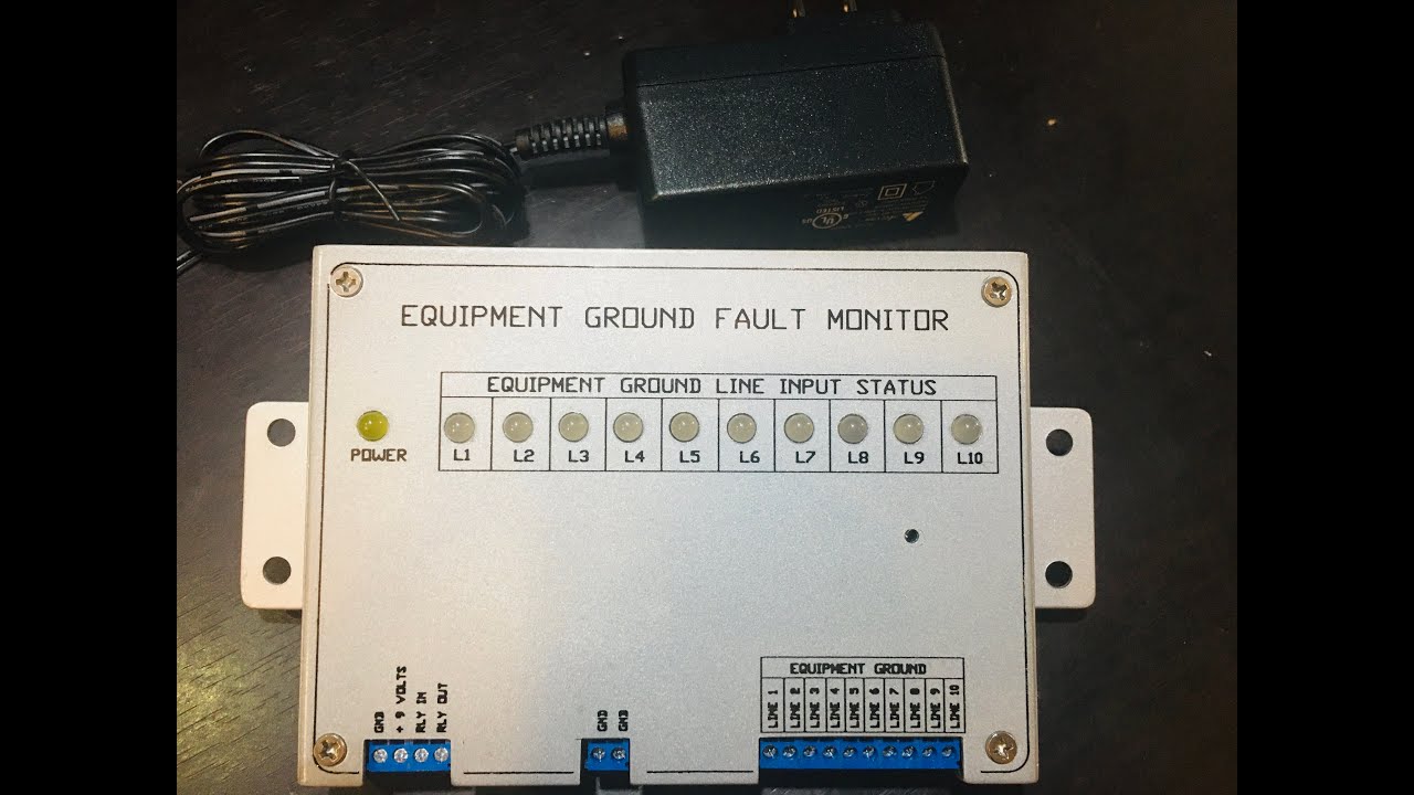 Equipment Ground Fault Monitor - YouTube