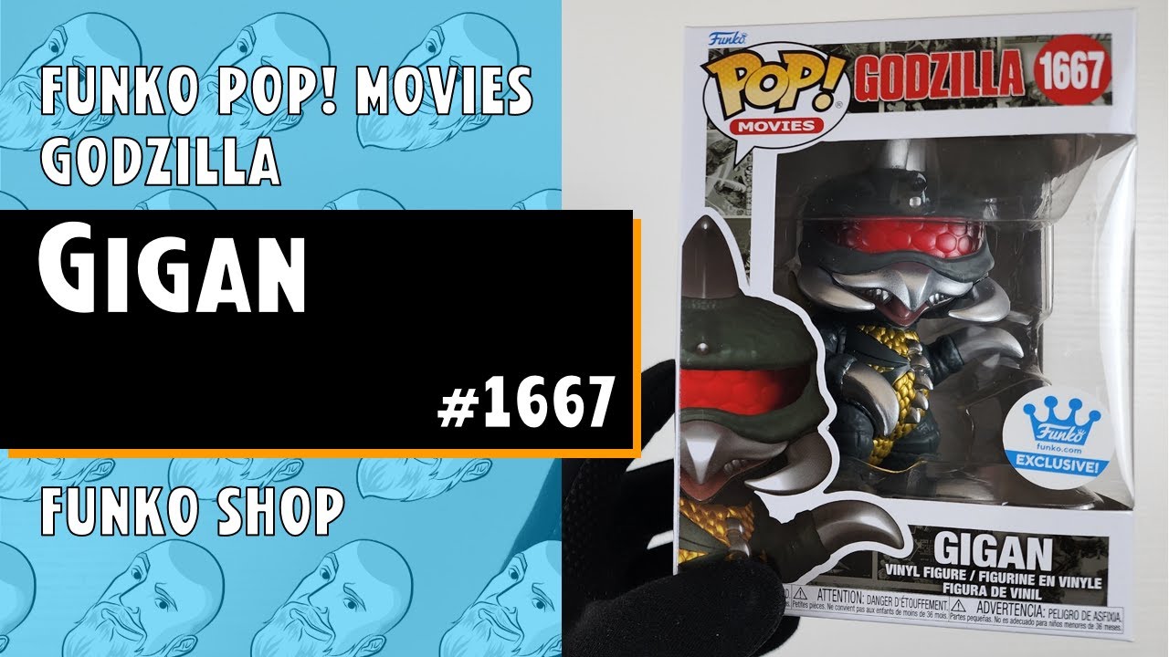Gigan Funko Pop - 1667 - Godzilla - Funko Shop // Just One Pop Showcase ...