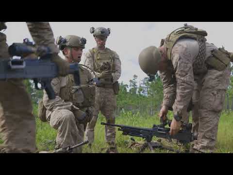 U.S. and Spanish Marines participate in Company Level Live-Fire Range