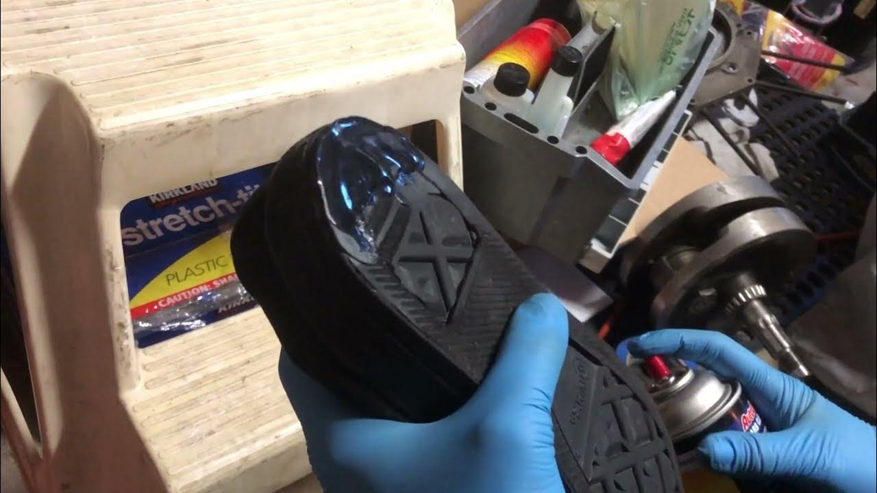 How to make repairs with Shoe Goo the easy way, Part 2/6 - YouTube
