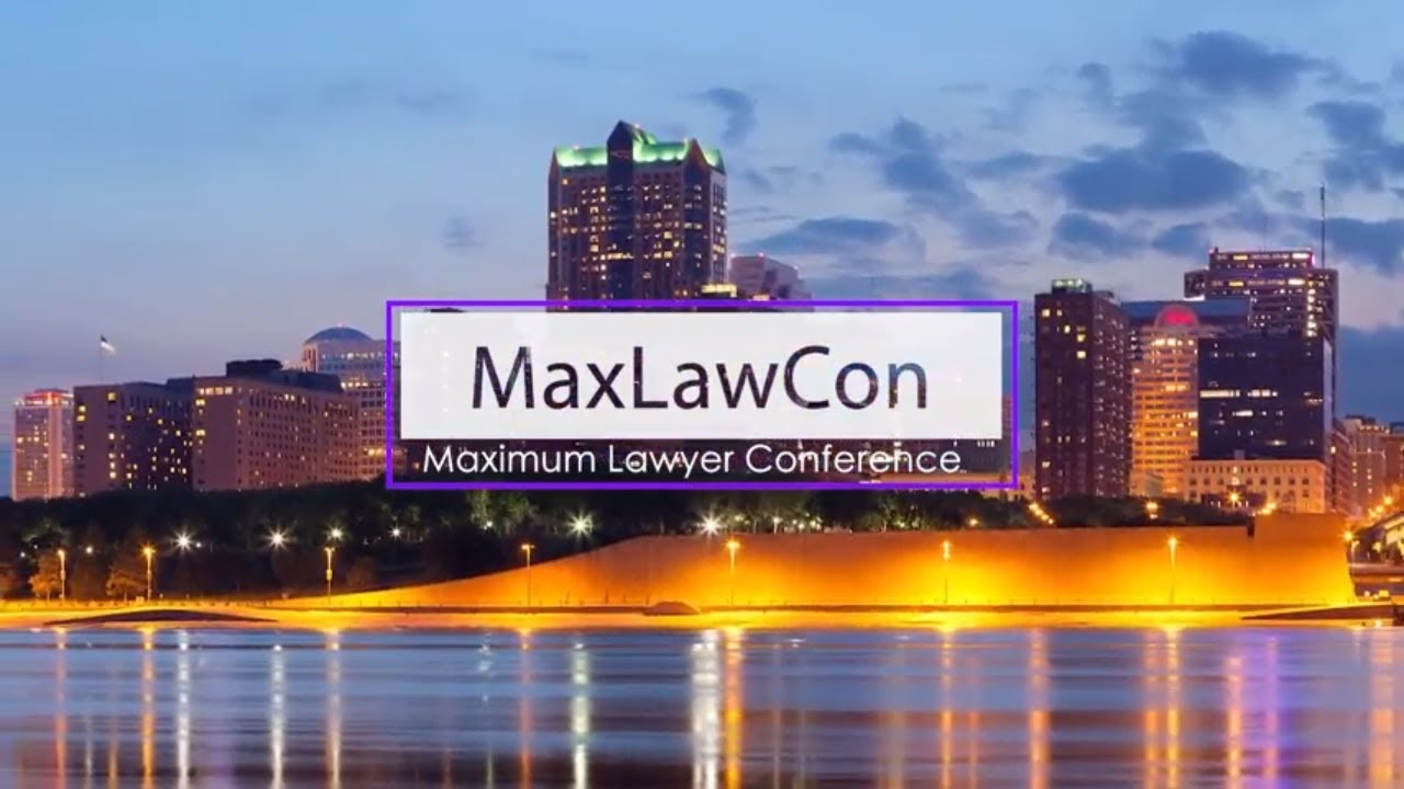 MaxLawCon 2018 Announcement - YouTube