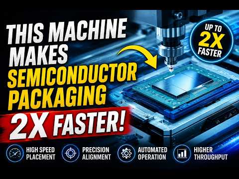 This Machine Makes Semiconductor Packaging 2x Faster