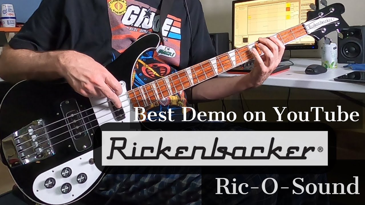 Ric O Sound vs Standard Rickenbacker 4003 - YouTube