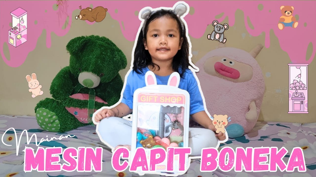 UNBOXING MAINAN MESIN CAPIT BONEKA 🧸 - YouTube