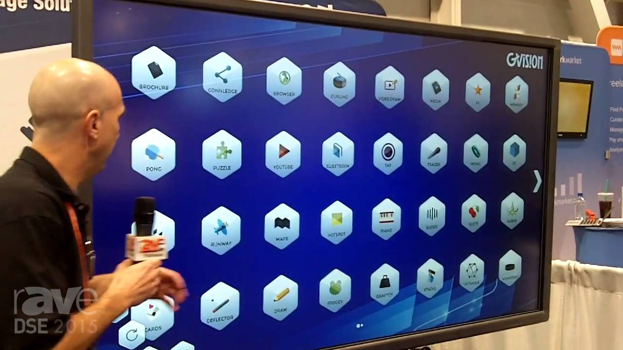 DSE 2015: GVision-USA Demonstrates the 84" Large Format Touch Screen ...