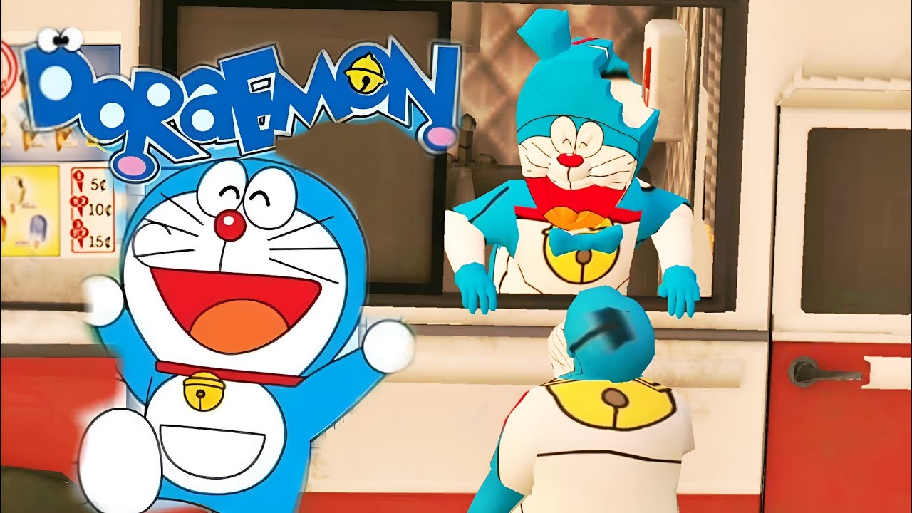 Ice Scream 1 Rod Is Doremon Full Gameplay - YouTube