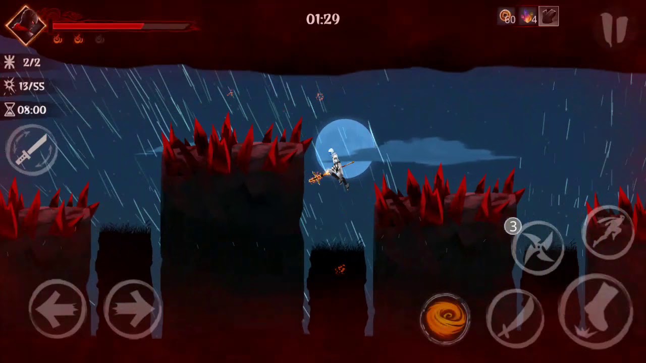 Ninja Raiden Revenge | Chapter 2 | Level 8 | 3 Stars - YouTube