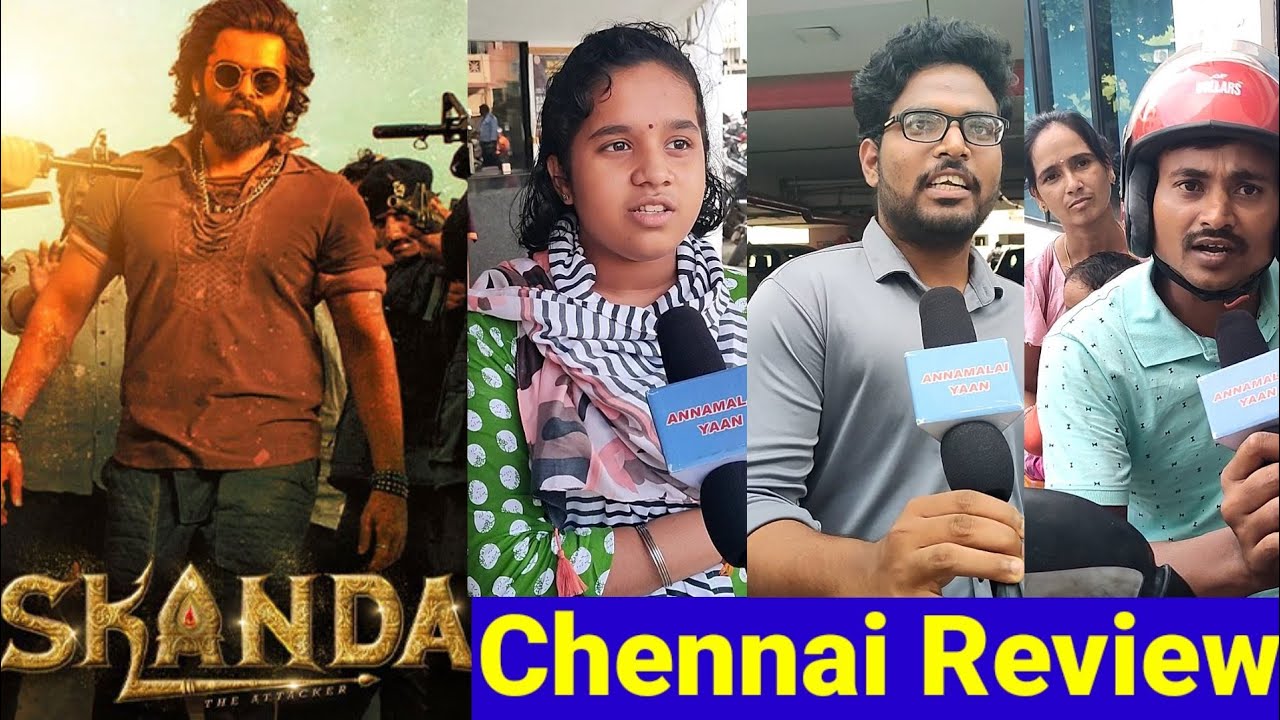 SKANDA (Telugu) Review | Skanda Day 2 Public Review | Skanda Chennai ...