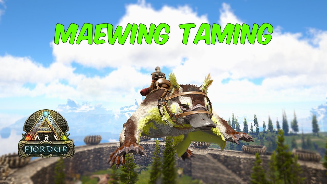 Maewing Taming - Ark Fjordur Part 14 - YouTube