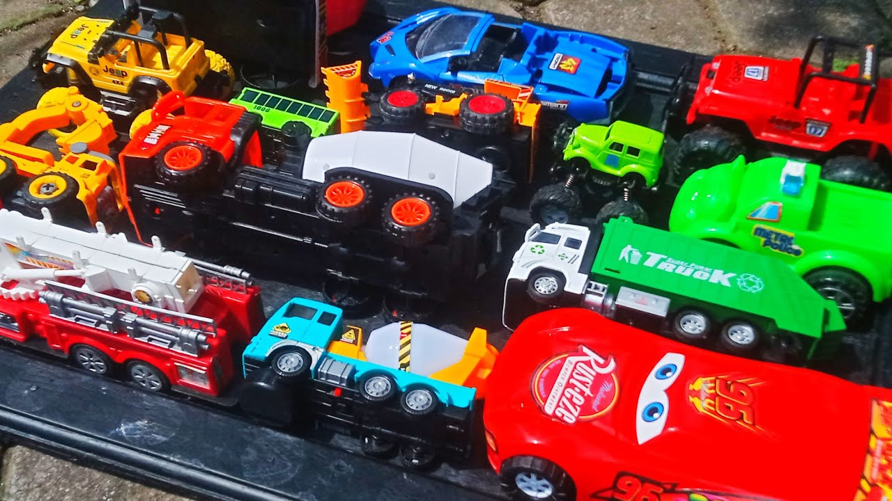 Truck molen , bus tayo , truck sampah , truck excavator , monster jam ...
