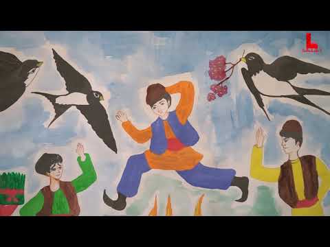 288 sayli orta mekteb novruz bayrami