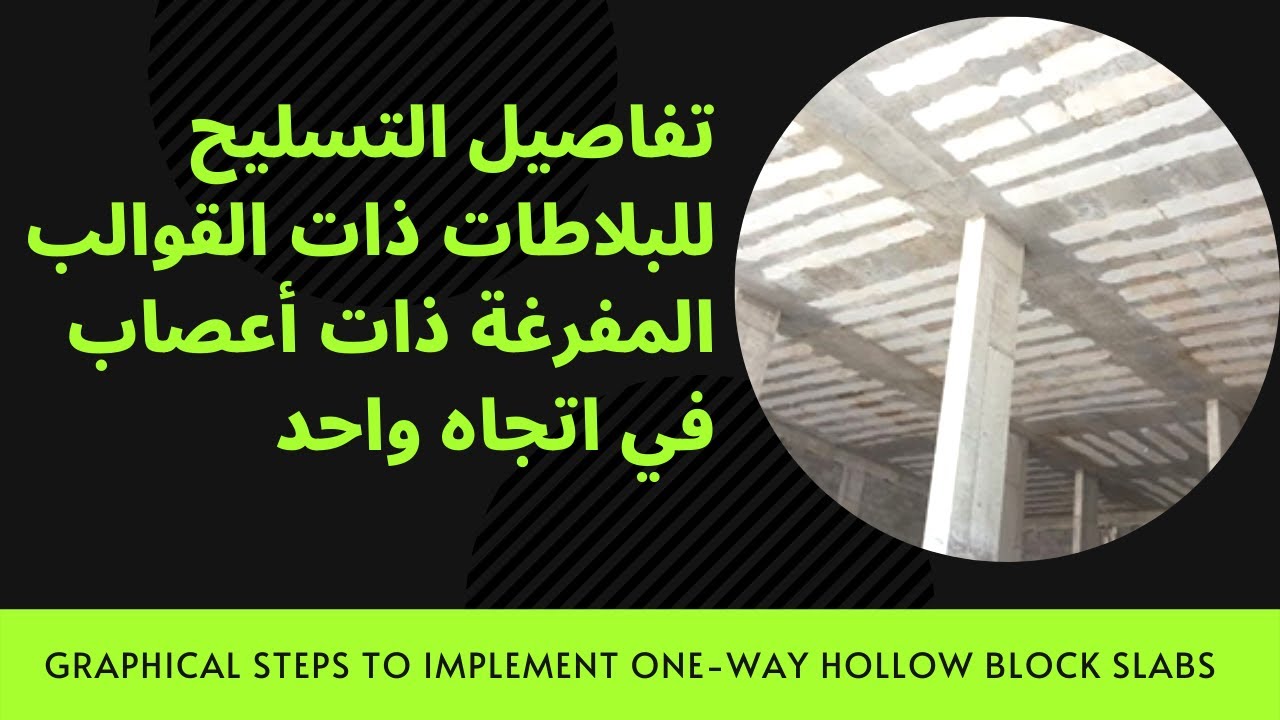 Details of Reinforcement for One-Way Hollow Block Slabs - YouTube