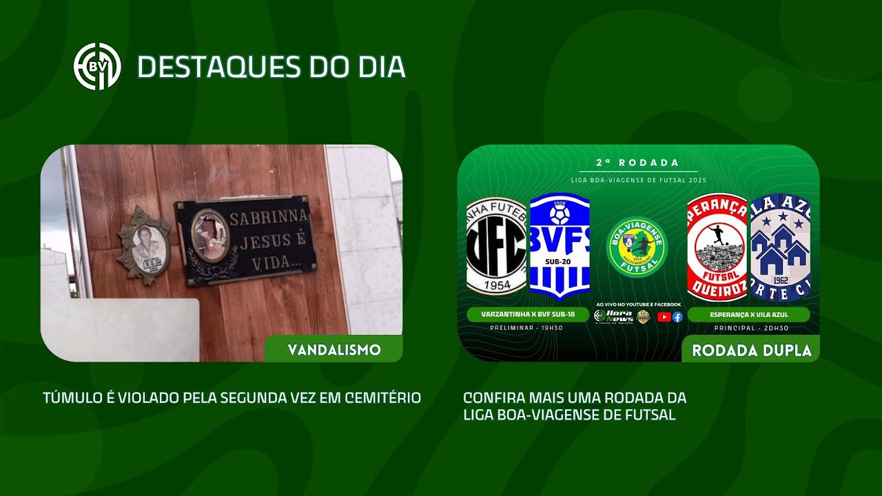 PROGRAMA HORA NEWS | EDIÇÃO 681° - YouTube