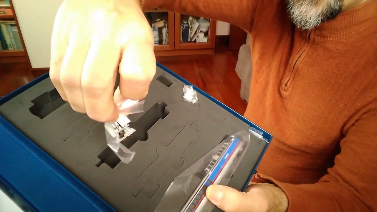 Unboxing my new N scale Turbo Train by Rapido. - YouTube