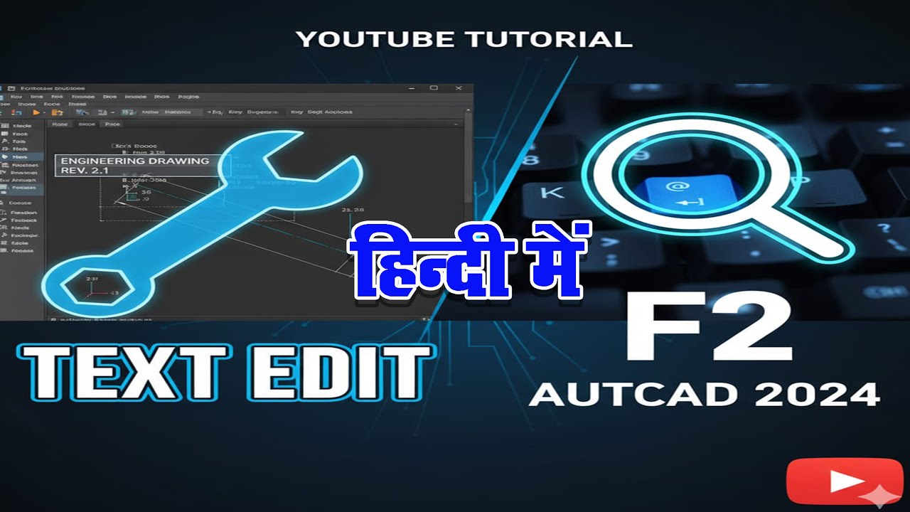 How to Edit Text in AutoCAD | Edit Text in AutoCAD | - YouTube