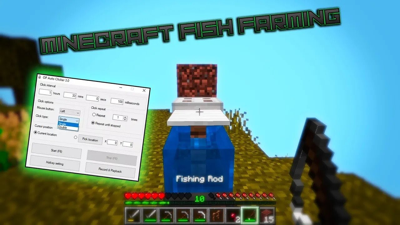 Easiest 1.19 AFK Fish Farm (JAVA + BEDROCK) - YouTube