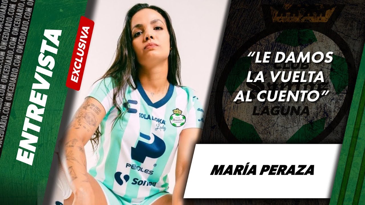 "LE DAMOS LA VUELTA AL CUENTO", María Peraza, jugadora de Santos, en ...