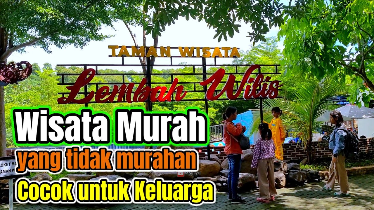 TAMAN LEMBAH WILIS MADIUN. WISATA KELUARGA DI LERENG GUNUNG WILIS - YouTube