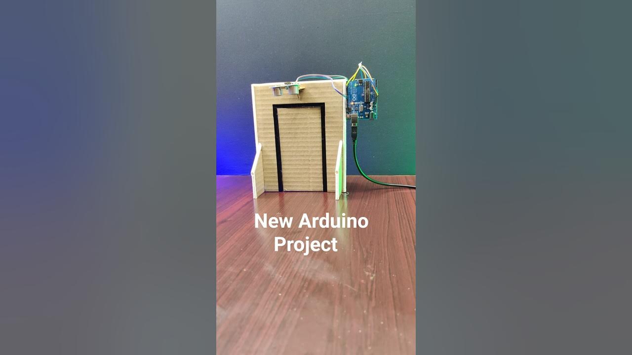 Automatic Door Opening System Use Arduino Uno Arduinoideas Arduinoprojects Arduinotutorials