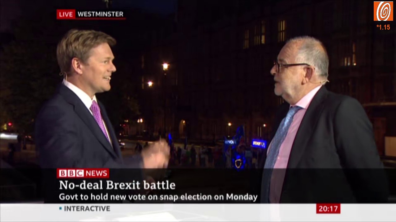 The BBC's Christian Fraser helps Lord Falconer make an arse of himself ...