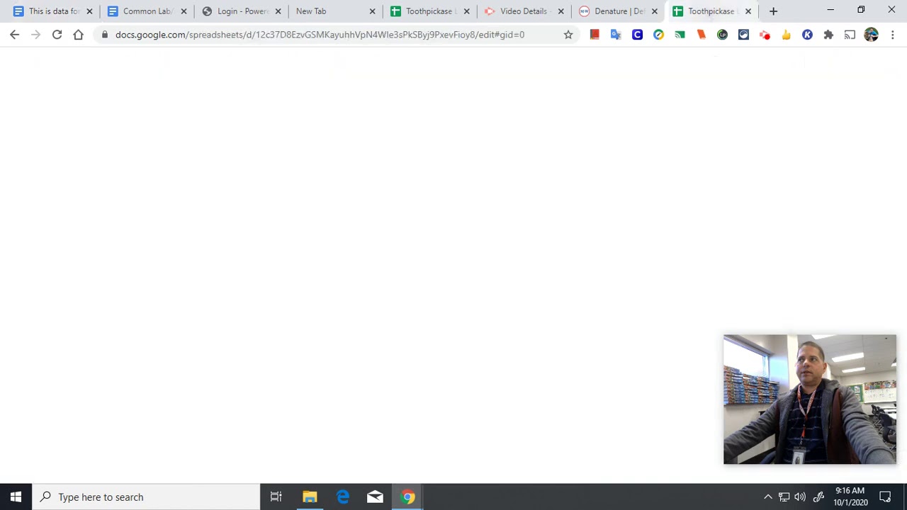 Toothpickase Lab Graph Setup - YouTube