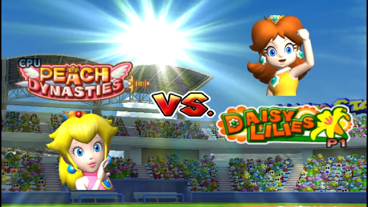 Mario Superstar Baseball Qualifier´s Match 176 Peach Dynasties Vs Daisy ...