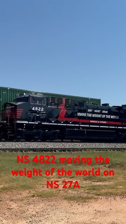 NS 4822 moving the weight of the world - YouTube