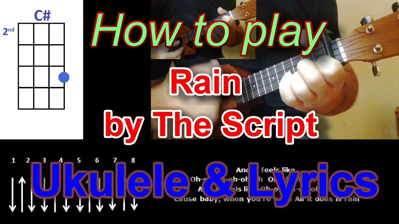 How to play Rain by The Script Ukulele Cover - YouTube