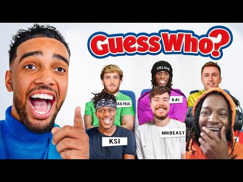 YOUTUBER GUESS WHO: REAL LIFE EDITION REACTION - YouTube