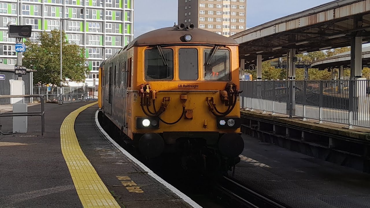 GBRf Class 73964 + 73965 caught around the Portsmouth Direct Line! 24. ...