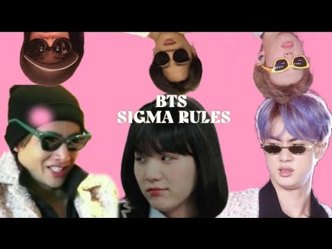BTS Sigma rules|| #bts #funny - YouTube