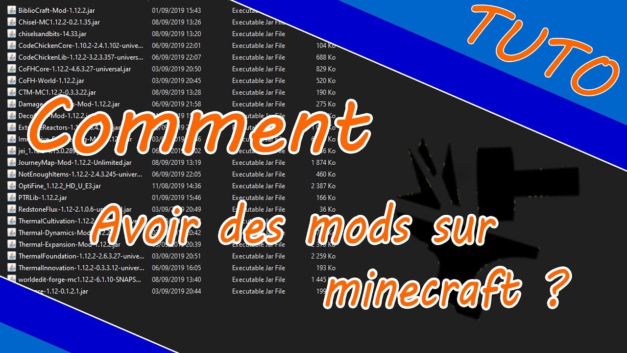 COMMENT AVOIR DES MODS SUR MINECRAFT + ASTUCE | SkyWors - YouTube