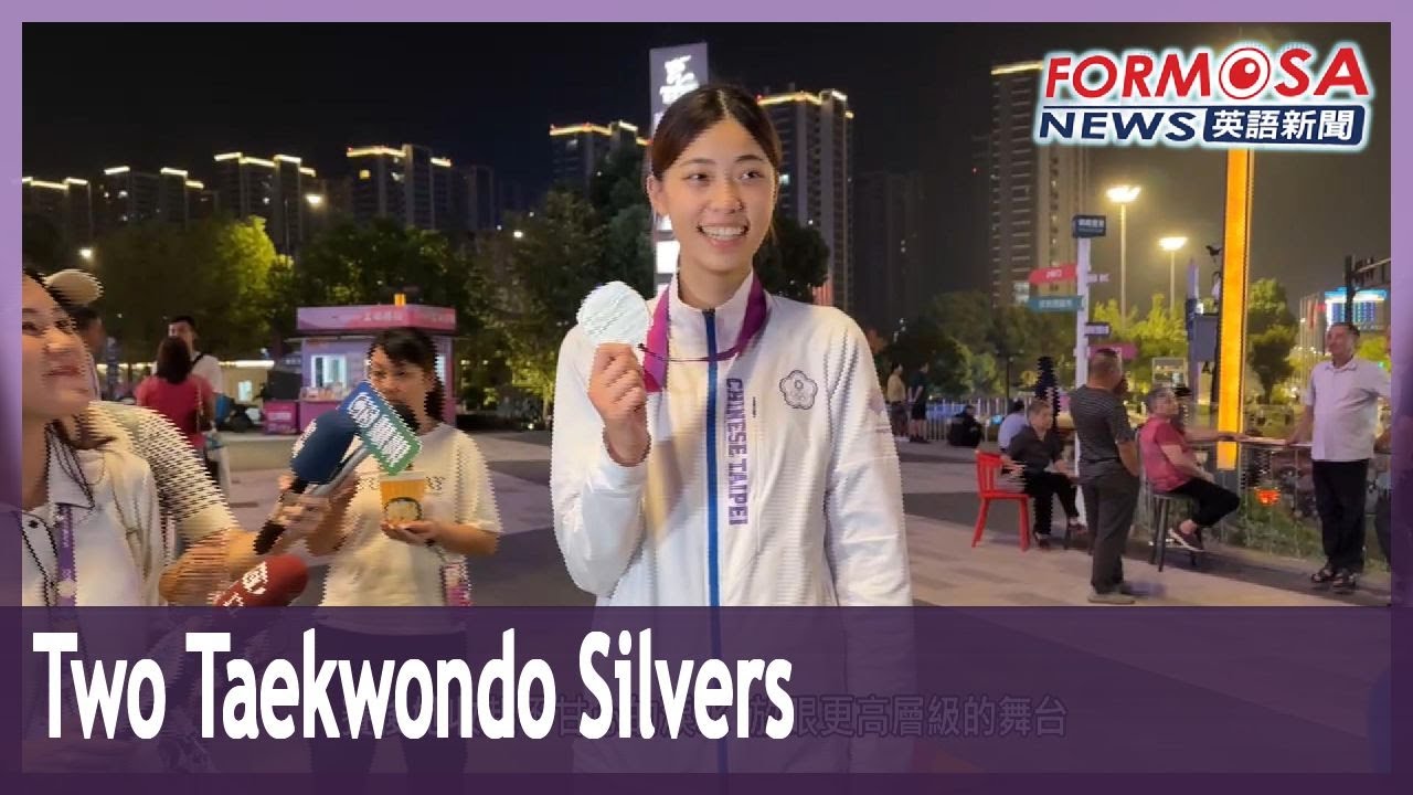 Taekwondo practitioners clinch two silvers at Asian Games｜Taiwan News ...