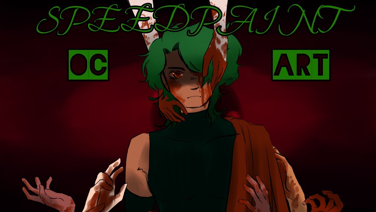SPEED PAINT ! OC ART ! - YouTube