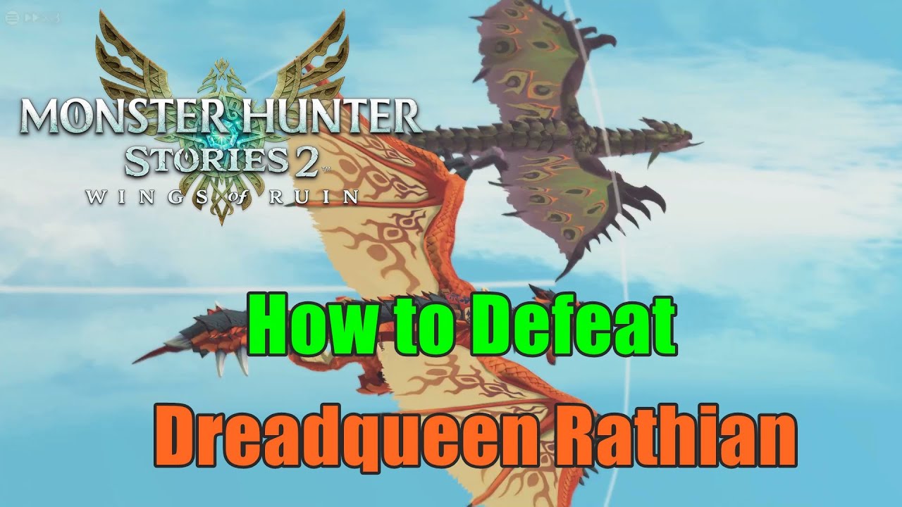 Deviant Monster Dreadqueen Rathian Boss Fight Monster Hunter Stories 2 ...