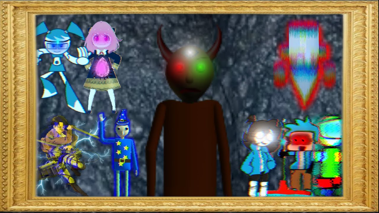 The Dark Baldi chased me in his cave | The Dark Baldi's 1K Subs Special ...