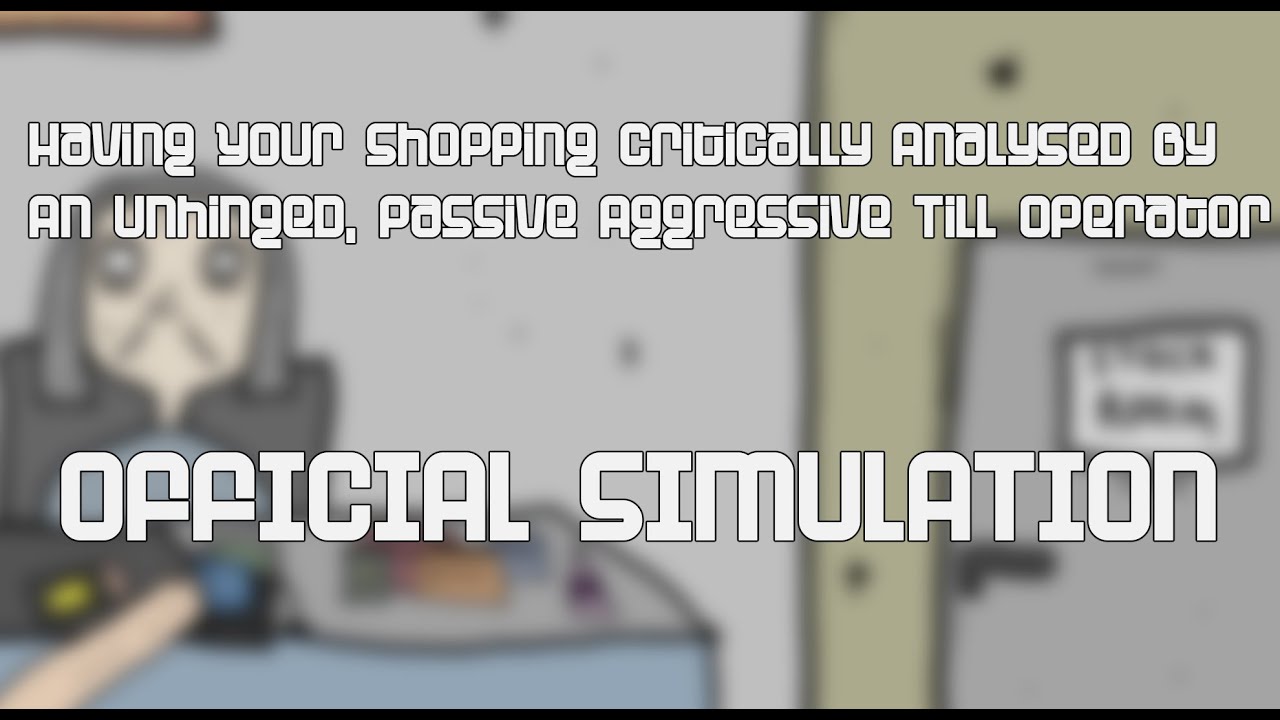 Having Your Shopping Critically Analysed By An Unhinged, Passive ...