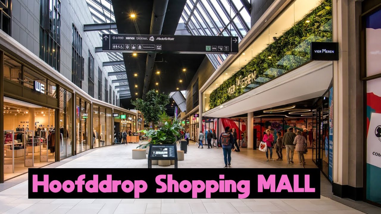 Newly Opened Mall in Hoofddorp, Netherlands - YouTube